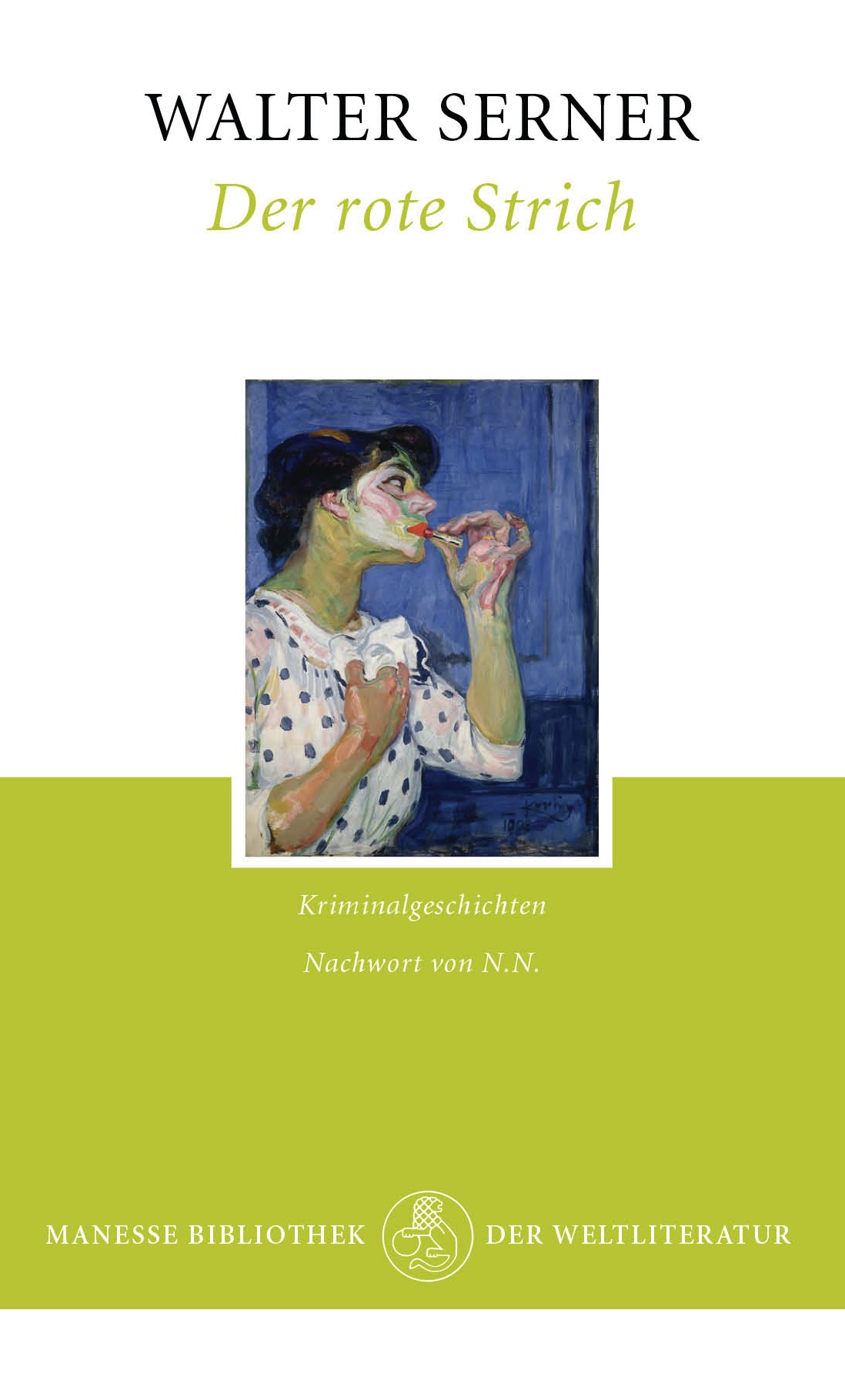 Rezension - Walter Serner - Der rote Strich (Buch) - booknerds.de