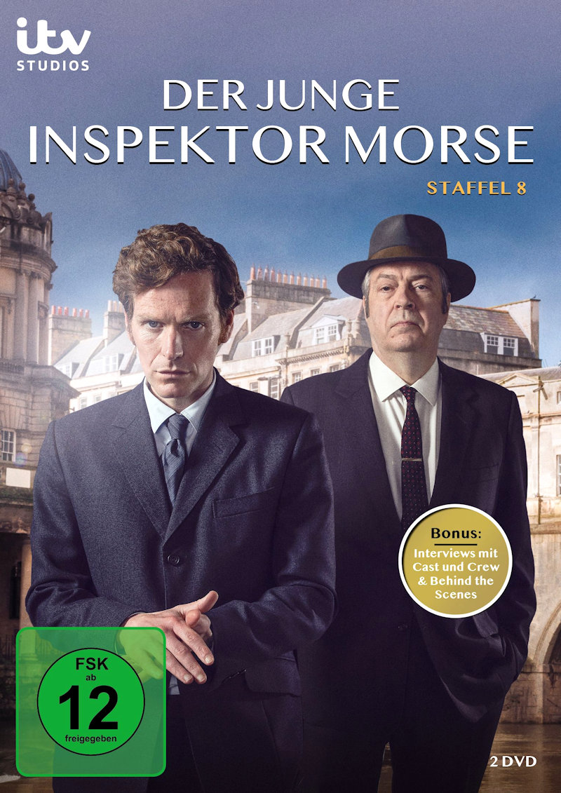 Rezension - Der junge Inspektor Morse, Staffel 7 & 8 (Serie, 2x2 DVD ...