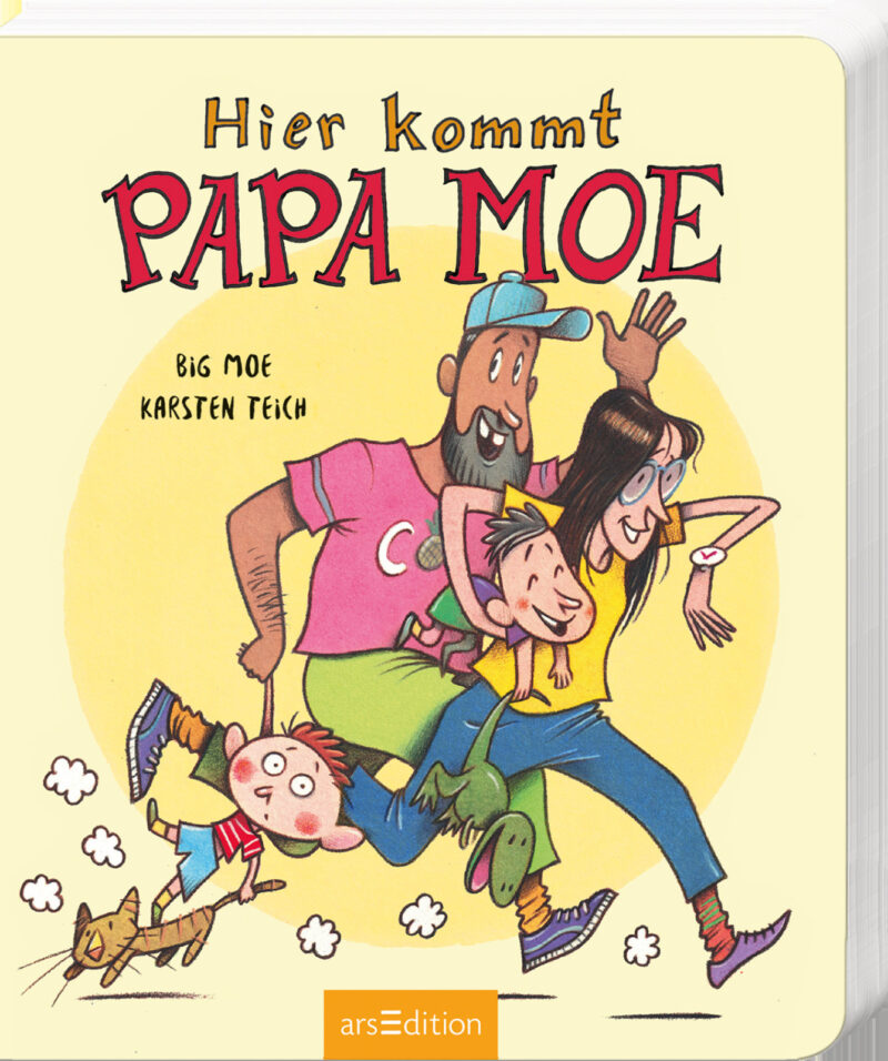 Rezension - Maurice Baiers - Hier kommt Papa Moe (Kinderbuch ...